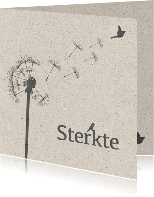 Condoleance kaart - Condoleancekaarten maken | Kaartje2go.be