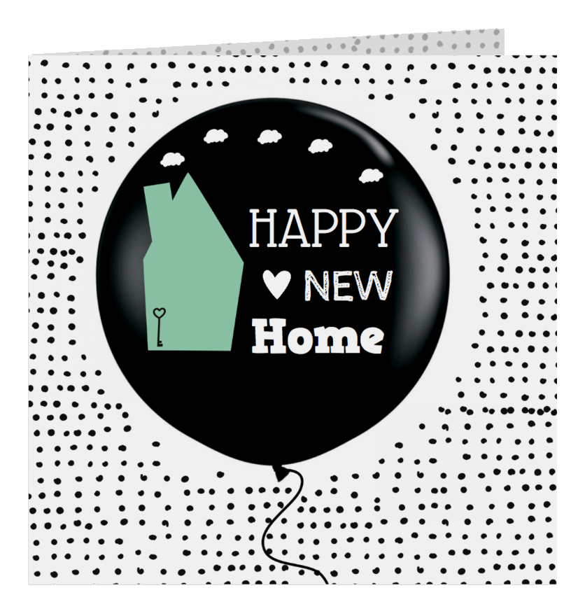 Gefeliciteerd met je nieuwe woning! Felicitatie | Kaartje2go