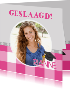 Geslaagd? Gefeliciteerd! - felicitatiekaarten | Kaartje2go