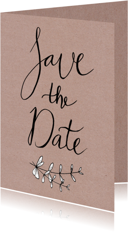 Save the Date kaarten | Kaartje2go